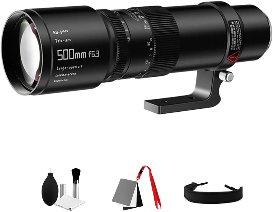 Amazon.com : TTArtisan 500mm F6.3 Telephoto Lens Full Frame Large ...