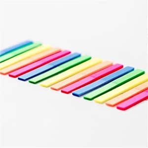 Amazon.com : 300 Pcs Colored Page Markers, Index Tabs Sticky Notes ...