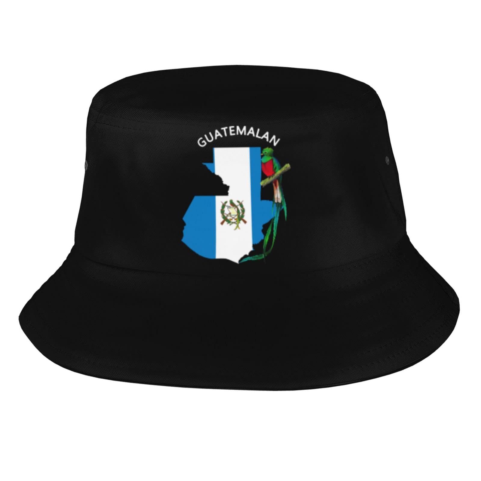 Snapklik.com : Flag Map And Quetzal Bird Of Guatemala Bucket Hat Unisex ...