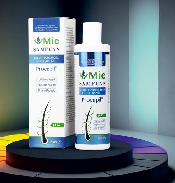 Amazon.com: Mie Shampoo for Post-Hair Transplant, Procapil & Pro-B5 ...