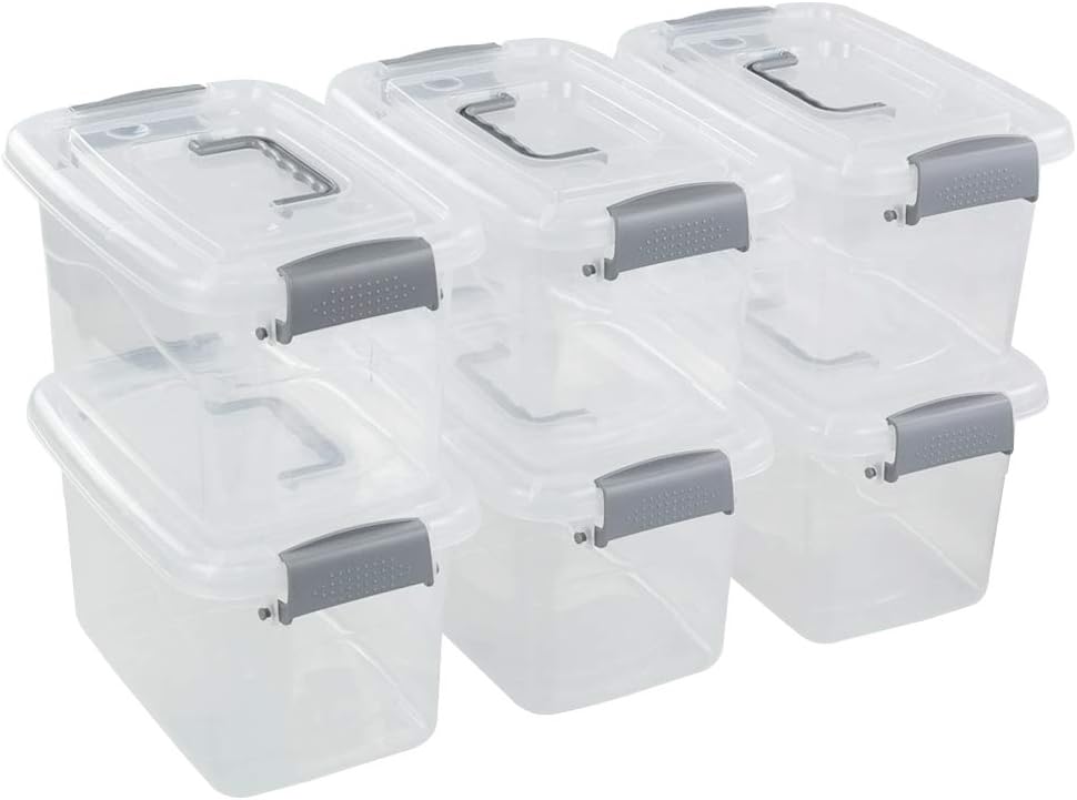 Amazon.com: Really Useful Box® Plastic Storage Container With Built-In ...
