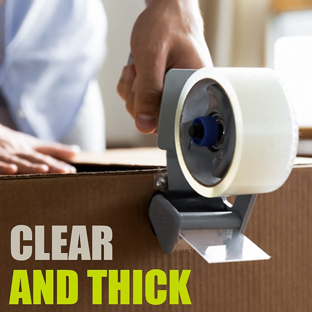 Snapklik.com : Wide Packing Tape 4 Inch 6 Pack