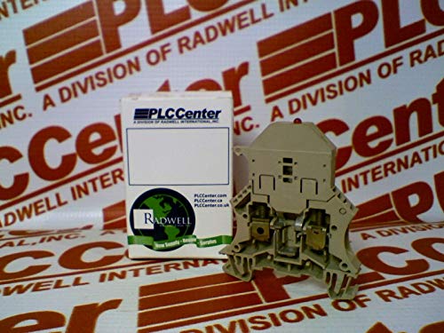 WEIDMULLER WSI-6/LD-250AC Terminal Block, 140-250 VAC/DC, 8-20 AWG, W ...