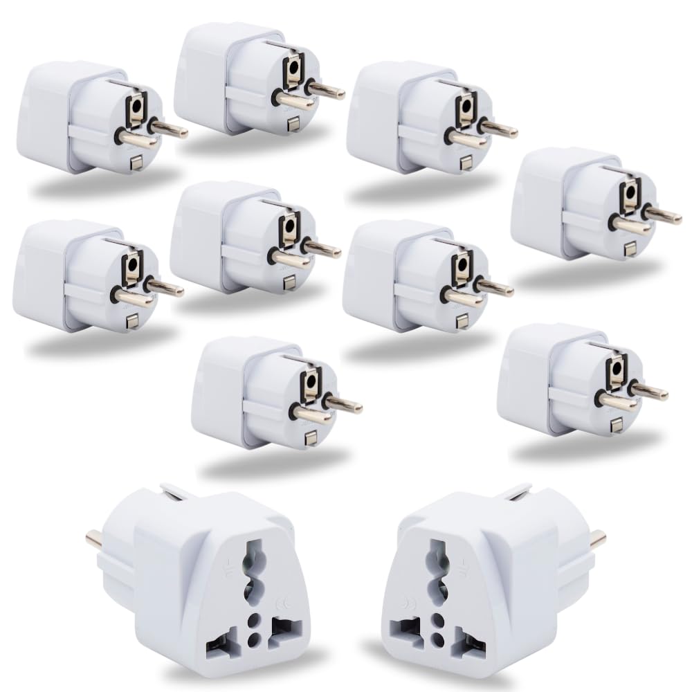 Buy Hi-PLASST India to Europe Converter Plug, Germany Travel Adapter ...