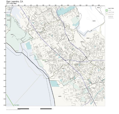 San Leandro Zip Code