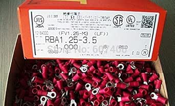 Amazon.com: Gimax RBA1.25-3.5 FV1.25-M3 (LF) Terminals RBA1.25-3.5(FV1.25-M3) JST Connectors ...