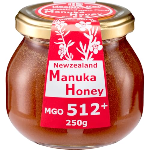 ヘルスキー マヌカハニー MGO512+ 250g ガラス瓶 UMF15+相当 マヌカ ハチミツ 正規品 非加熱｜ミツケヨ