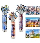 Amazon.com: MISITU Small Jigsaw Puzzles for Adults Challenging Puzzle ...