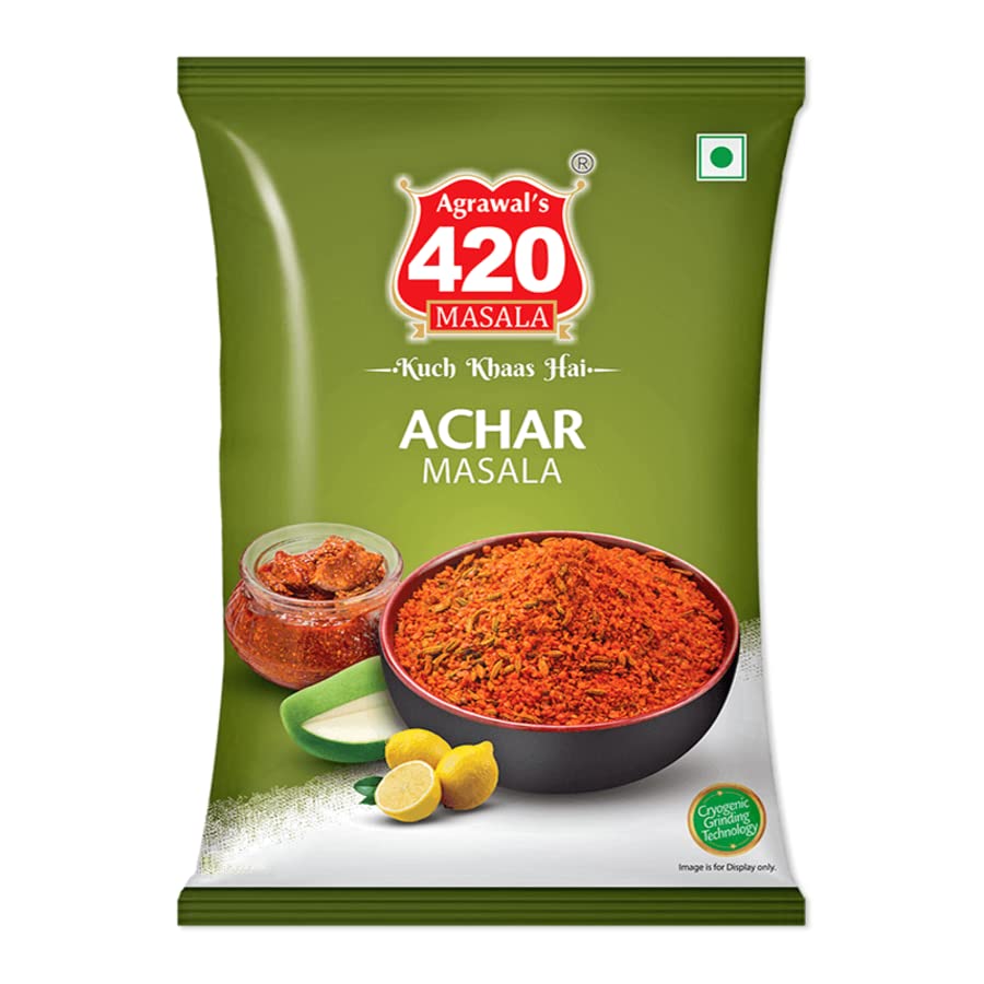 Agrawal's 420 MASALA Achar Masala 500Gm For Mango, Aam Ka Achar, Lemon ...