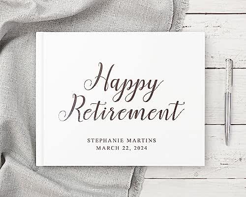 Amazon.com: Retirement Book Retirement Party Gift Idea for Retiring ...
