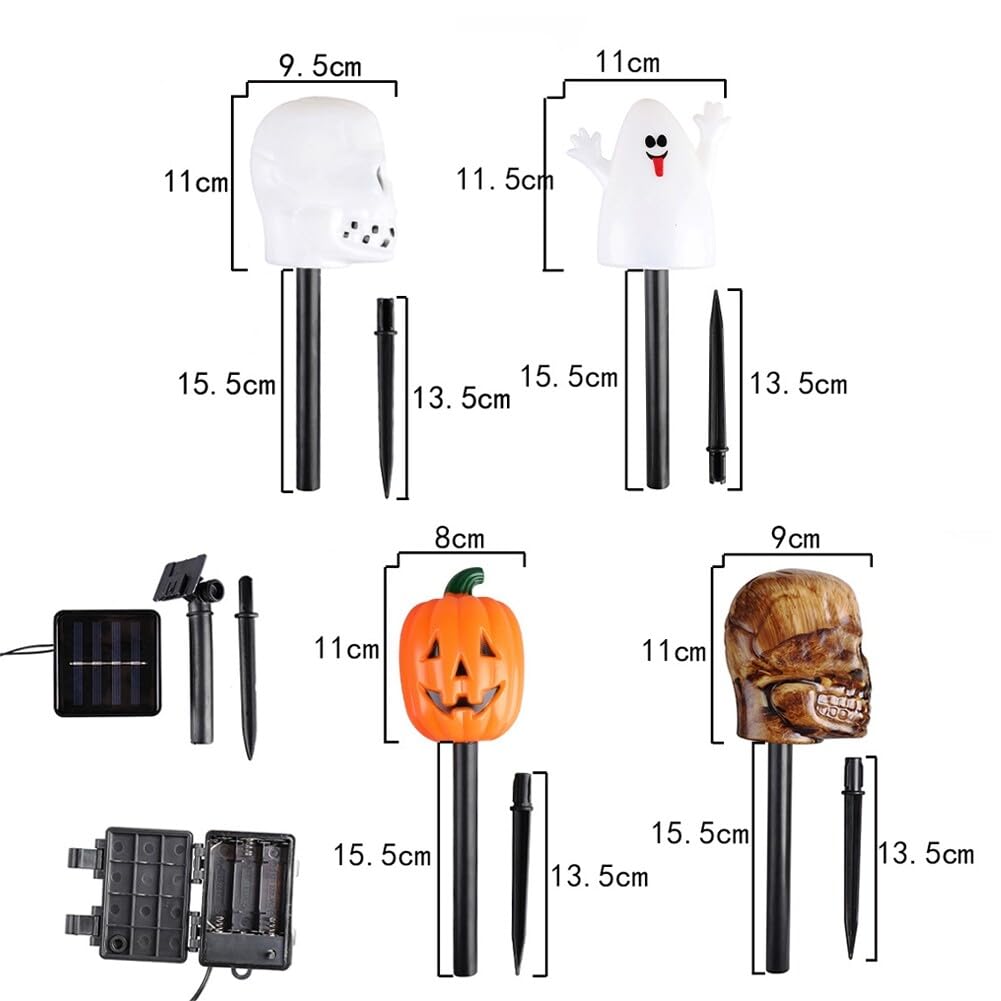 Powered Pathway Markers Set Of 8 Stainless Steel Round Solar Powered