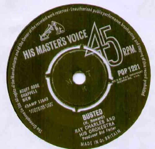 - RAY CHARLES - BUSTED - 7 inch vinyl / 45 - Amazon.com Music