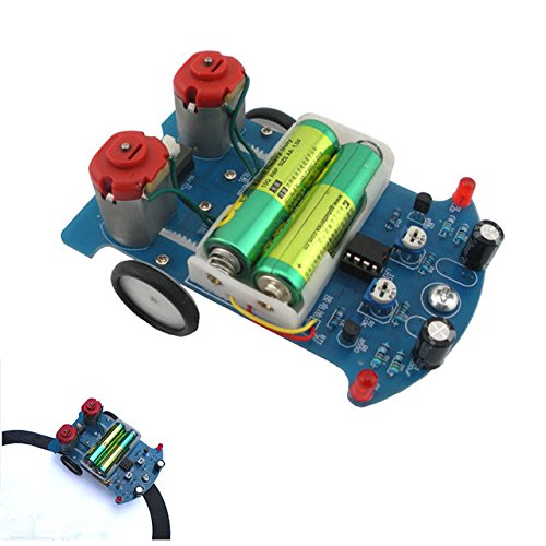 Buy DIY Line Follower D2-1 Intelligent Tracking Car Kit 3V Small Smart ...