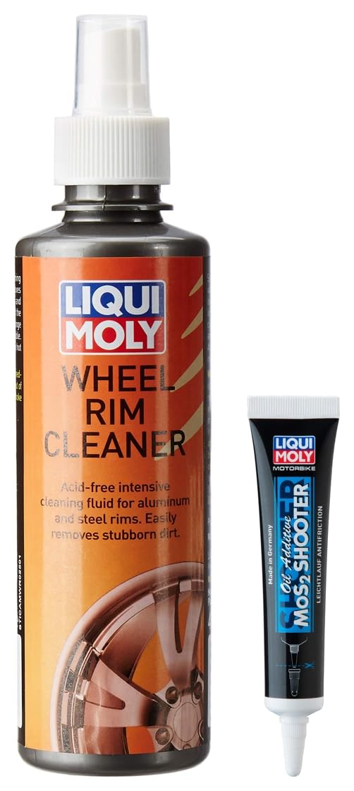 Liqui Moly Motorbike Oil Additive MOS2 Shooter (20 ml) (LM054) & Liqui ...
