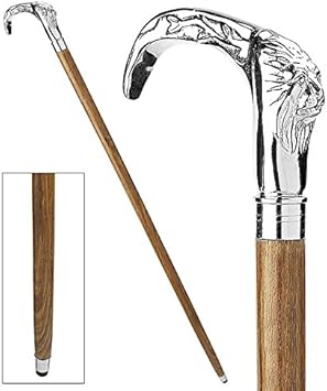 Amazon.com: Madison Collection Lion Walking Stick : Home & Kitchen