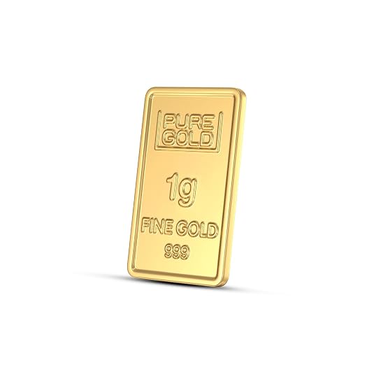 Joyalukkas 1 gm 24k (999) Yellow Gold Precious Bar