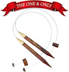 Amazon.com: The Original | Rosewood | Adjustable Knitting Needles | 12 ...