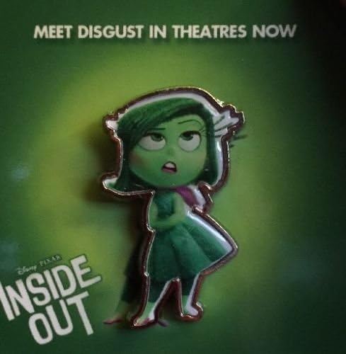 Amazon.com: Disney Pixar Inside Out Disgust Pin - AMC Theatres Stubs Member