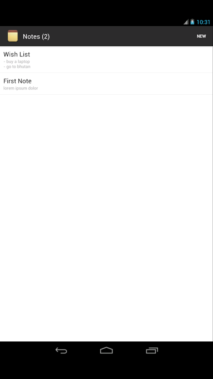 Notepad - App on Amazon Appstore