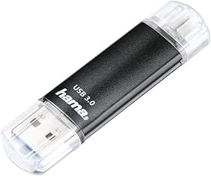 Hama"Laeta Twin" USB Flash Drive | USB 3.0 | 256GB | 40MB/s | black ...