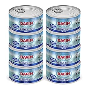 Amazon.com : Dagim Solid White Tuna in Oil Fancy Albacore Tuna Fish Can ...