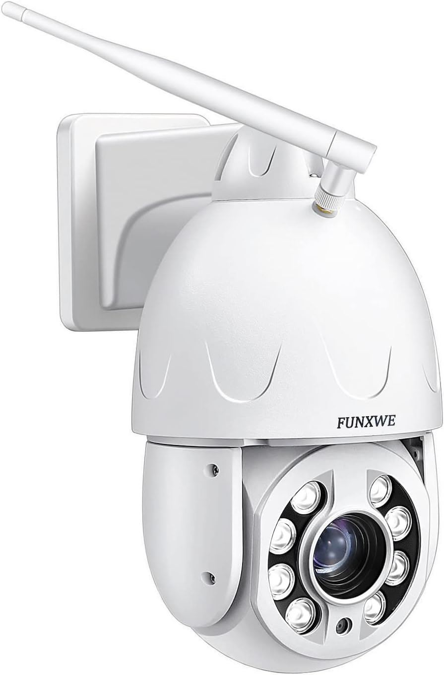 Amazon.com : Funxwe 5MP 30X Optical Zoom WiFi Security PTZ Camera ...