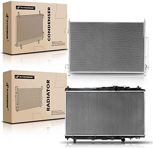 Amazon.com: A-Premium Aluminum Radiator & AC Condenser Cooling Kit ...