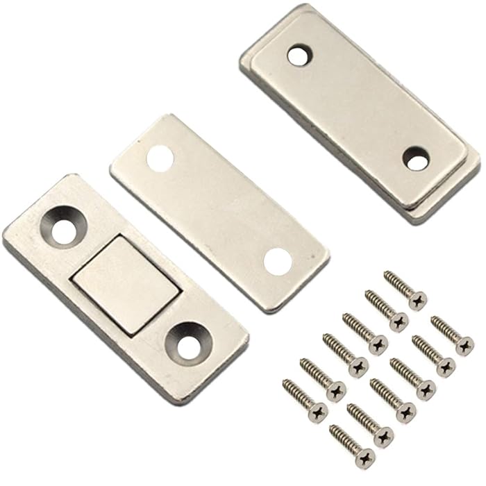 Buy Ultra-Thin Magnetic Door Stopper, Glass Cabinet, Wardrobe, Cabinet ...