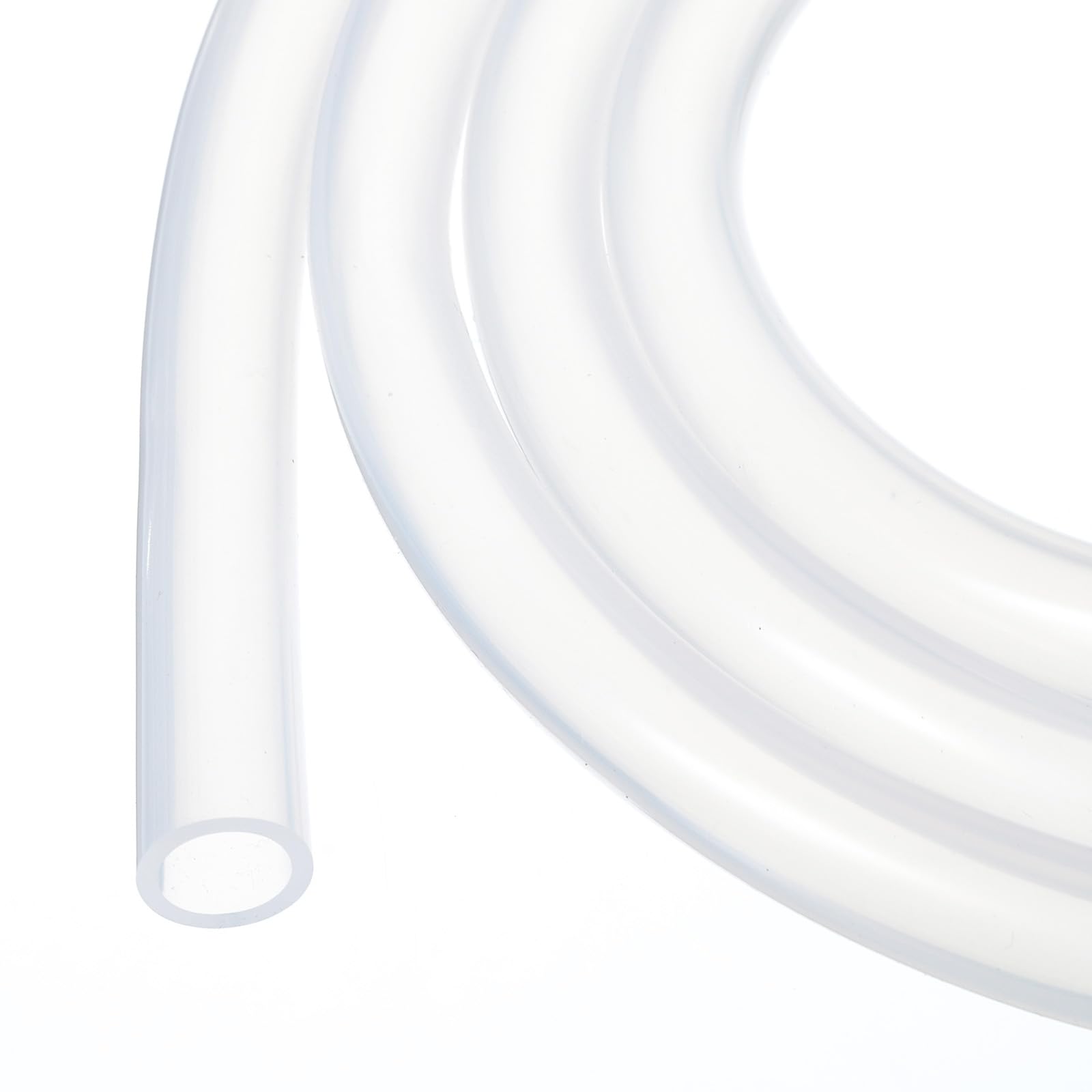 Rebower 26ft Silicone Tubing 9.5mm ID 12.7mm OD Clear Industrial ...