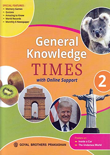 Buy General Knowledge Times With Online Support Class - 2 Book Online ...