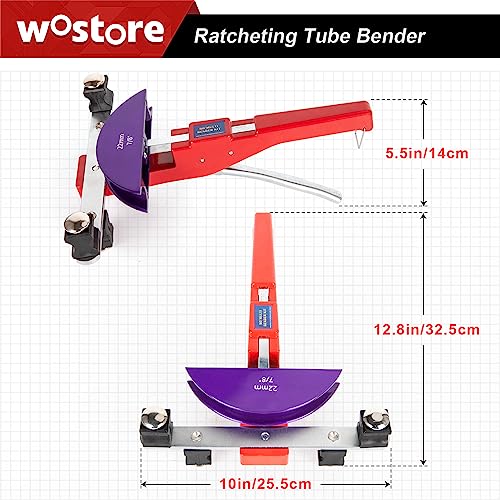 Snapklik.com : Tube Bender Kit Includes 1/4-7/8 Sizes Refrigeration ...