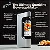Amazon.com: Twenty39 qarbo LUXE Premium Metal Sparkling Water Maker Machine - Soda Beverage ...