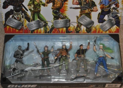 Amazon.com: Hasbro GI Joe 3 3/4 Collector 5 Pack : Toys & Games