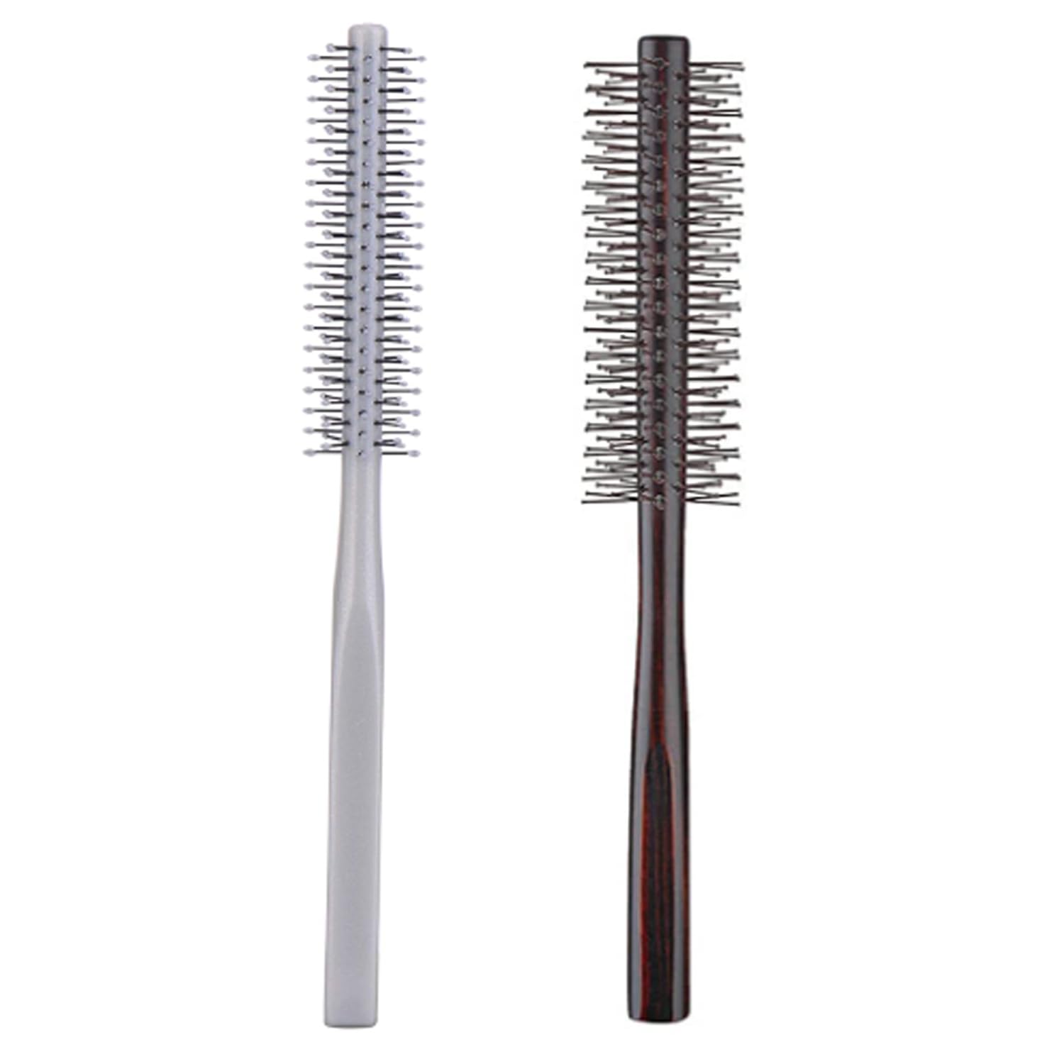 Amazon.com : Short Hair Styling Bundle: Small Mini Round Brush & 1.3 ...