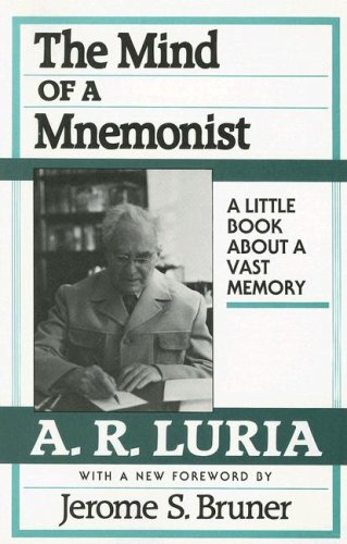 Mind of a Mnemonist: Luria, A.R.; Solotaroff, Lynn: 9780317599992 ...