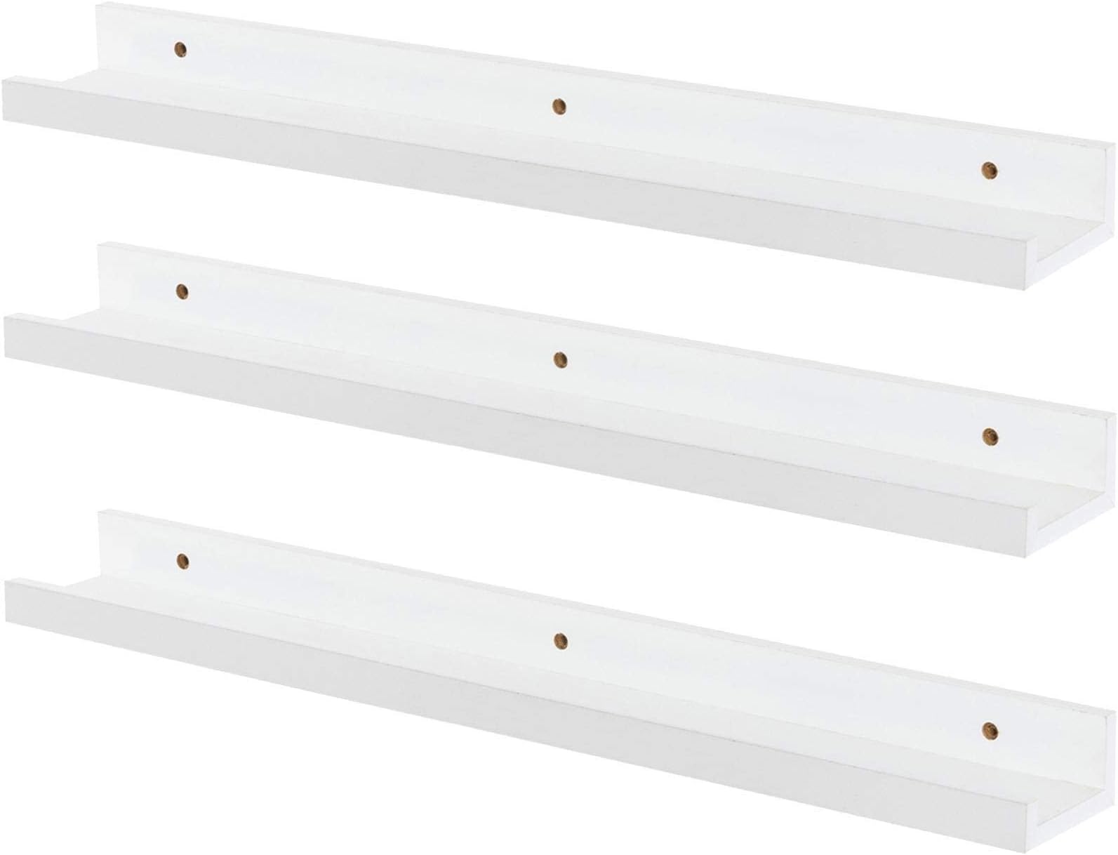 AJ Lokken Floating Wall Photo Shelf Picture Ledge Shelf Easy To Install ...