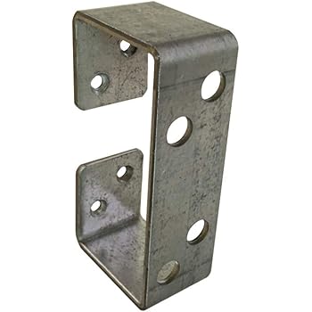 Amazon.com: 2x4 Closed Bar Holder Bracket for Door Barricade, Shed ...