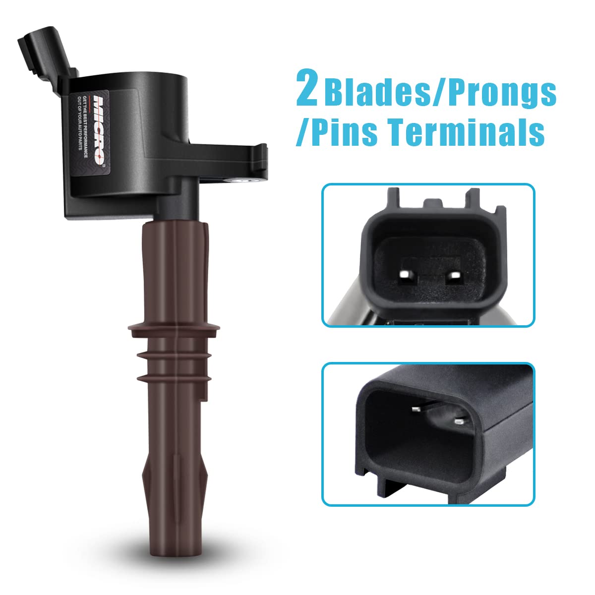Ignition Coil Pack ECCPP 8-Pack Ignition Coils DG521 – For Ford F-150 ...