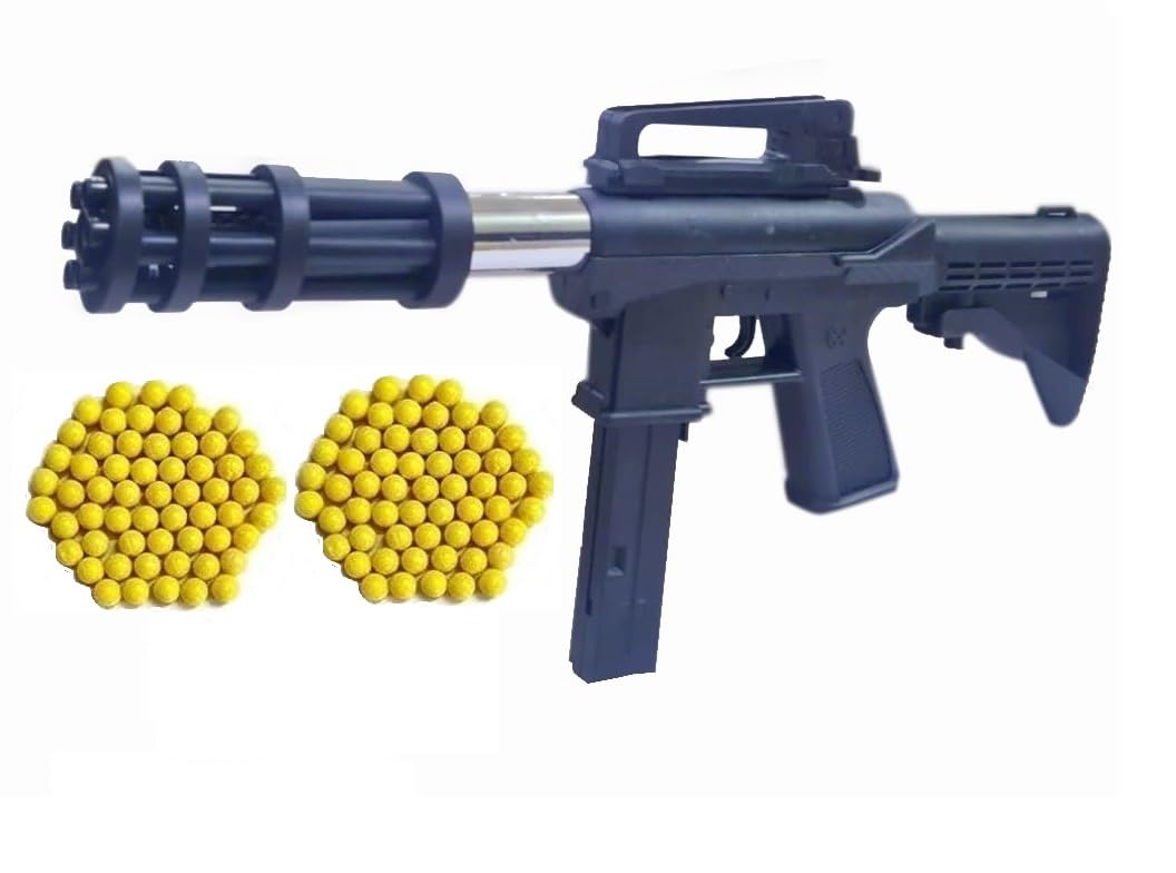 IndusBay® 19 Inches BB Bullet Airsoft Sub Machine Gun M4-1 Toy Gun for ...