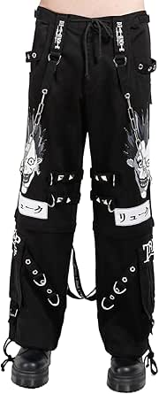 Amazon.com: Tripp NYC X Death Note Ryuk Chain Pants, Anime Pants Black ...