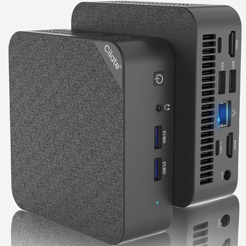 Amazon.com: Mini Pc Desktop Computers Windows 11 Pro,12th N100 (3.40 ...