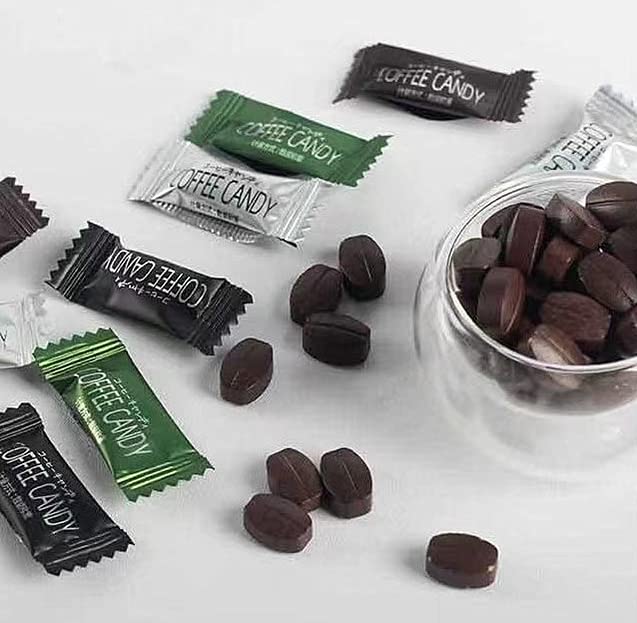Amazon.com : Asian Specialty Sweets Coffee Hard Candies with Black ...