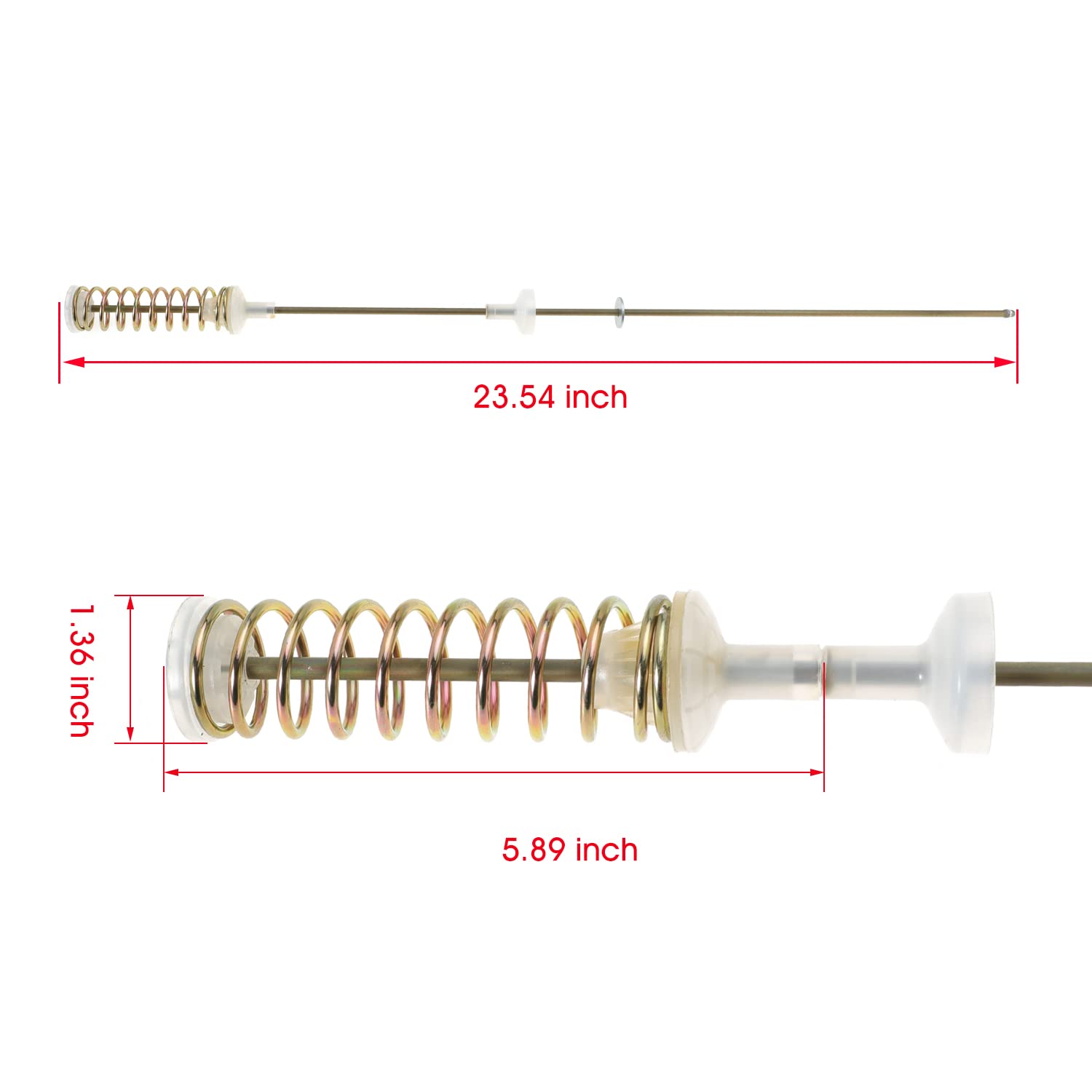 DC97-16350E Upgrade Washer Suspension damper Rod Kit for Samsung ...