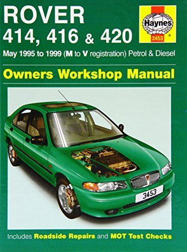 Rover 414, 416 and 420 Petrol and Diesel Service and Repair Manual ...