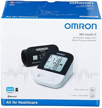 Omron M4 intelli IT with Bluetooth - Arm blood pressure monitor ...