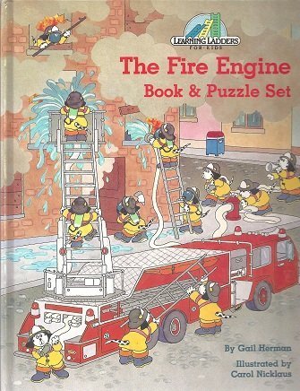 The Fire Engine Book and puzzle set: Herman, Gail: 9780394896731 ...