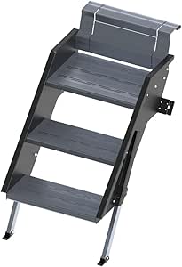 Amazon.com: Suburban RV Stow Away Steps, 3-Step Wide Adjustable RV ...