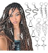 Amazon.com: NAISKA 24Pcs Gold Butterfly Braid Clips Spring Hair Jewelry ...