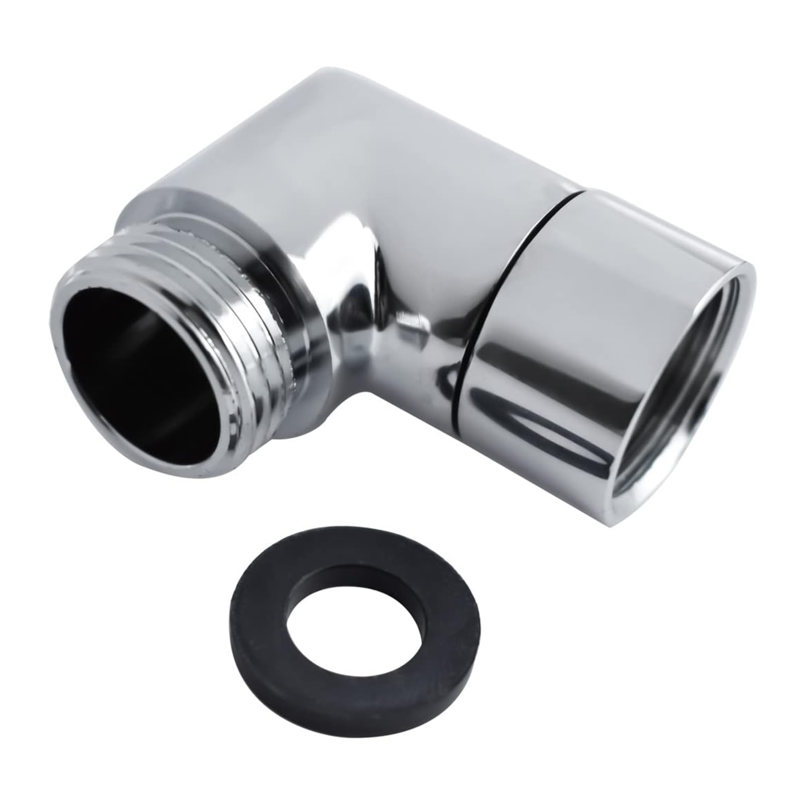 BYUTFA Shower Connector Adjustable 90 Degree Shower Head Elbow Adapter ...