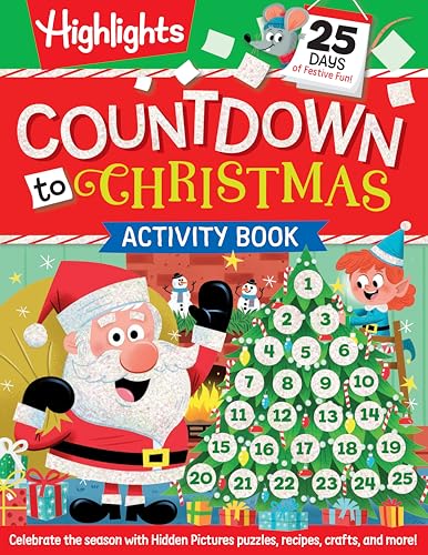 Snapklik.com : Countdown To Christmas: 96-Pages Of Holiday Countdown ...